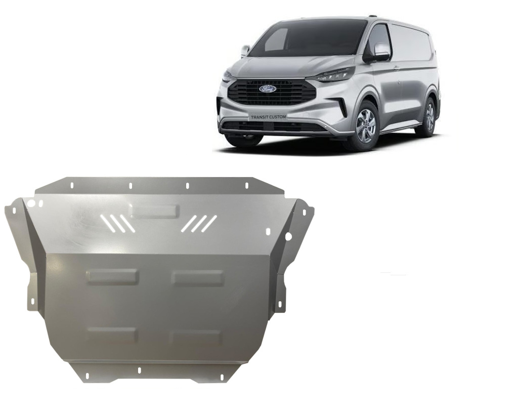Scut motor metalic galvanizat Ford Transit Custom